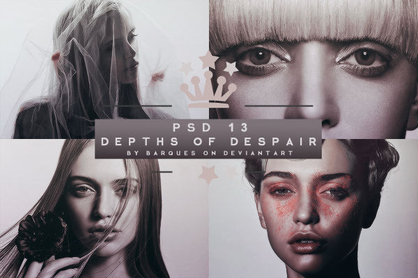 PSD #13 :: Depths of Despair by barques on DeviantArt