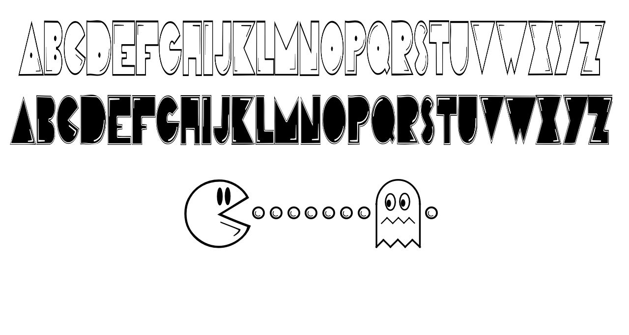 Pacman Font by PhotoFreak19 on DeviantArt