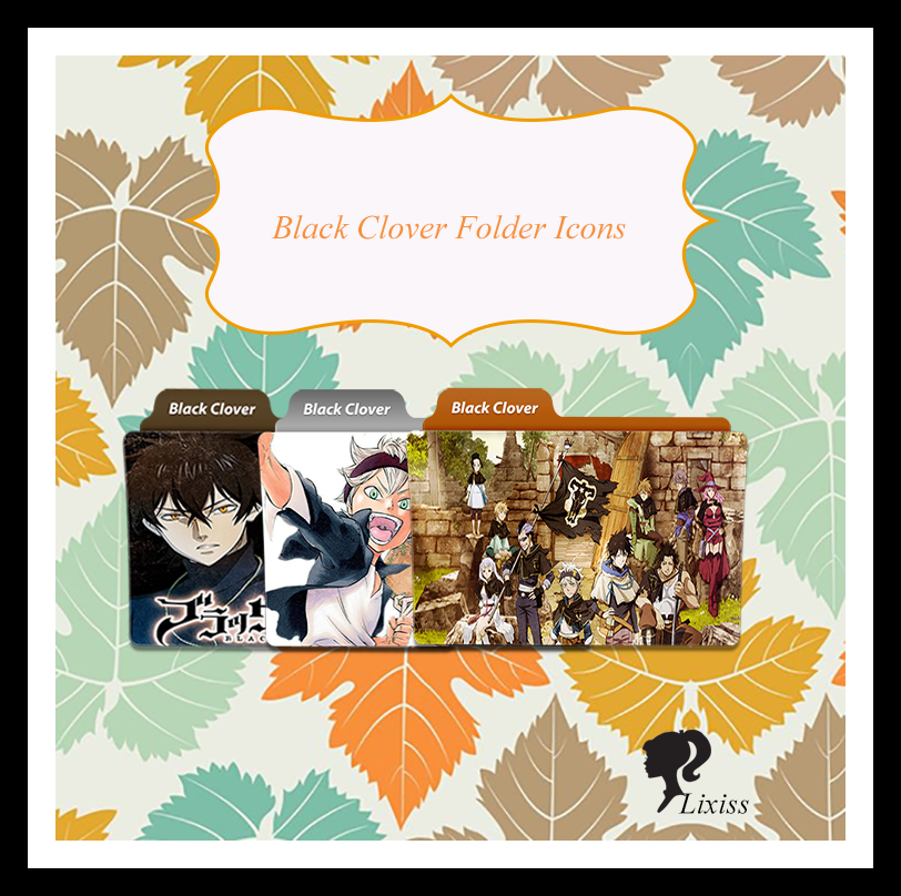 Black Clover Folder ICO ~ by Decodenri on DeviantArt