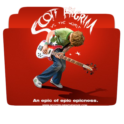 Scott Pilgrim VS The World Movie folder Icon by yotamam on DeviantArt