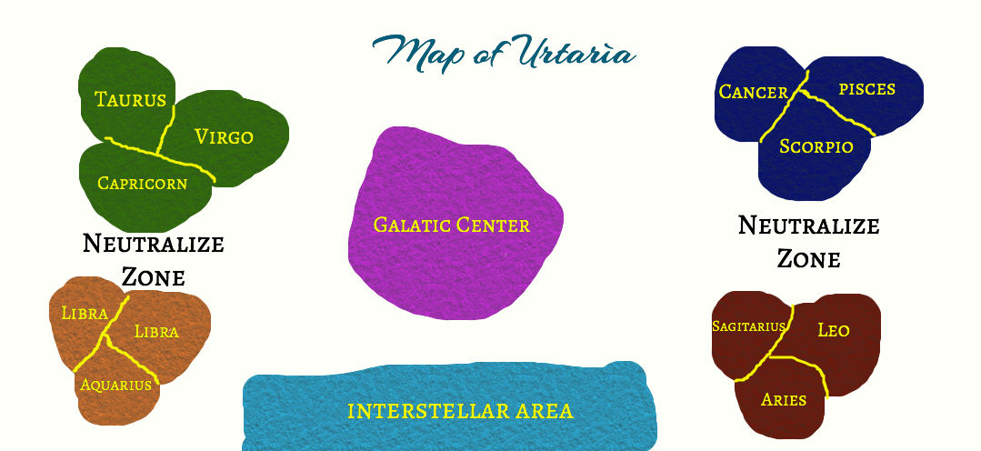 Map of Urtaria by Iloveyou257 on DeviantArt
