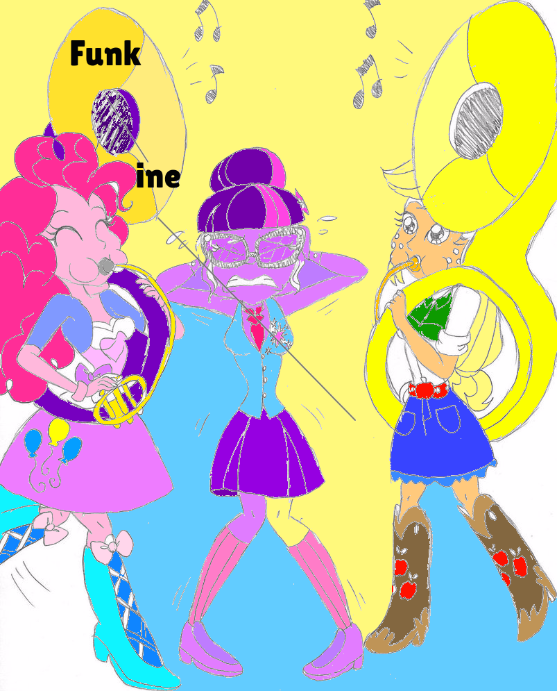 Too Much Tuba: Fancolour by whelantoons on DeviantArt