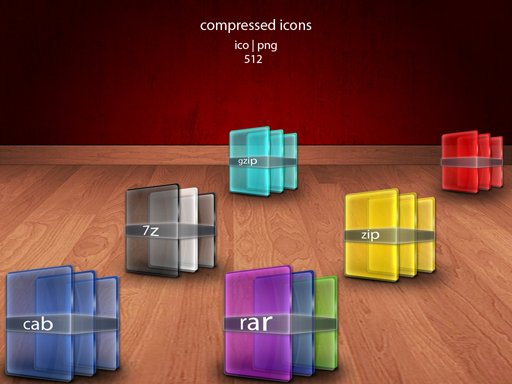 Compressed Icons by Chichuelo by Chicuelo on DeviantArt