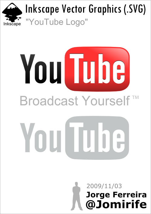 YouTube Logo v1 by jomirife on DeviantArt