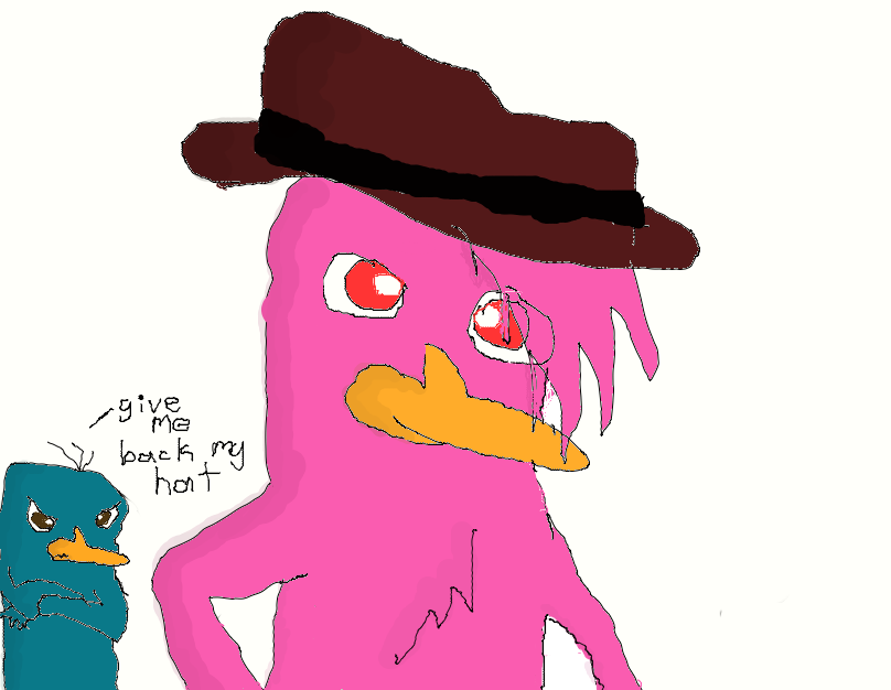 Phyllian waring Perry's Hat by LpslovePokemon on DeviantArt