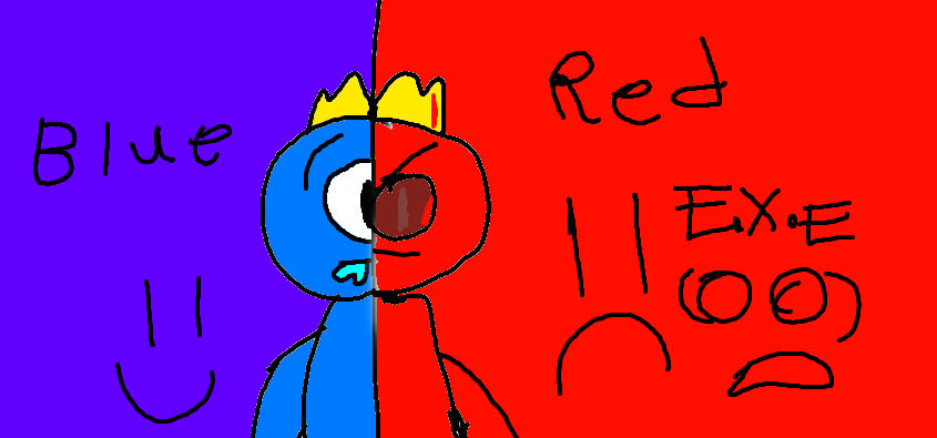 Blue Red EXEEEEEE by GGadri on DeviantArt