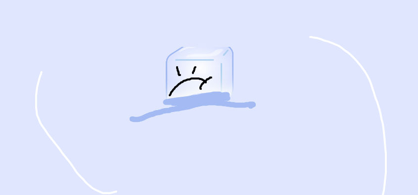 Ice cube inflation BFDI by GGadri on DeviantArt
