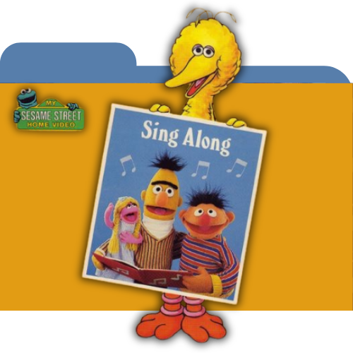 Sesame Street Sing Along Folder Icon by domon7411 on DeviantArt