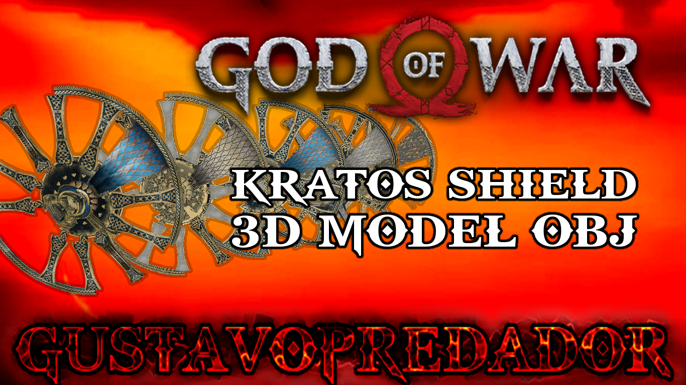 GOD OF WAR 2018: KRATOS SHIELD by GustavoPredador on DeviantArt