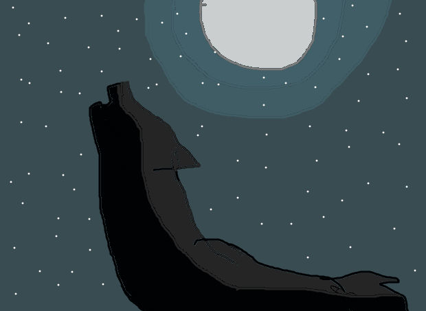 Howling wolf drawing by Werewolf2364 on DeviantArt