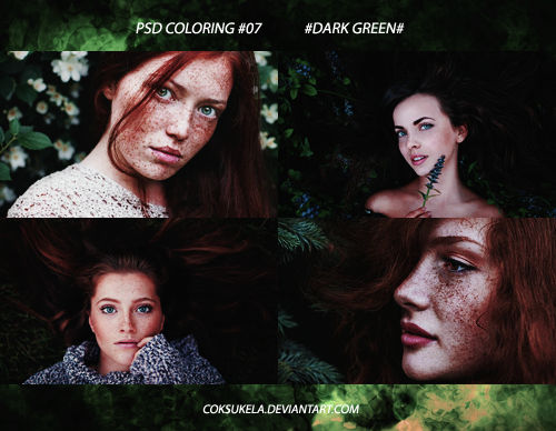 Dark Green | Psd Coloring #07 by coksukela on DeviantArt