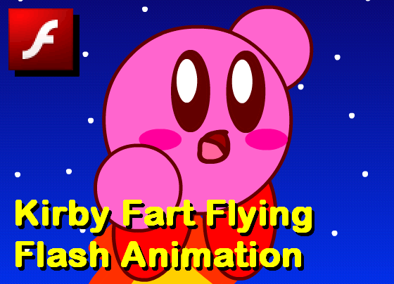 Kirby Fart Flying Flash Animation by Cuddlesnam on DeviantArt