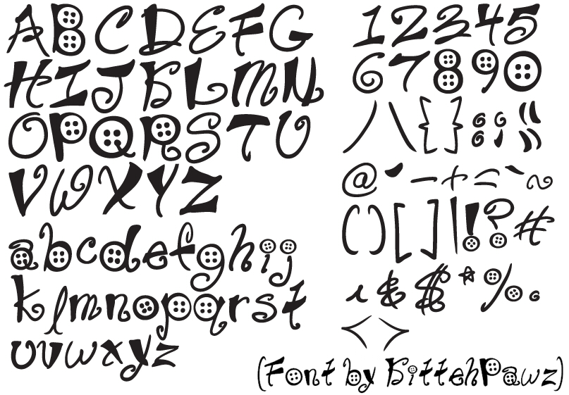 FONT - Buttons and Patches by MLWPlushies on DeviantArt