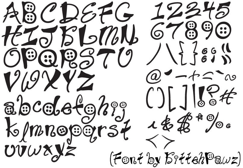 FONT - Buttons and Patches by MLWPlushies on DeviantArt