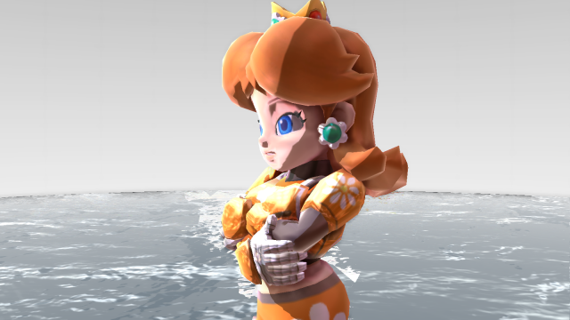 Princess Daisy (Charged) by zeldadove on DeviantArt