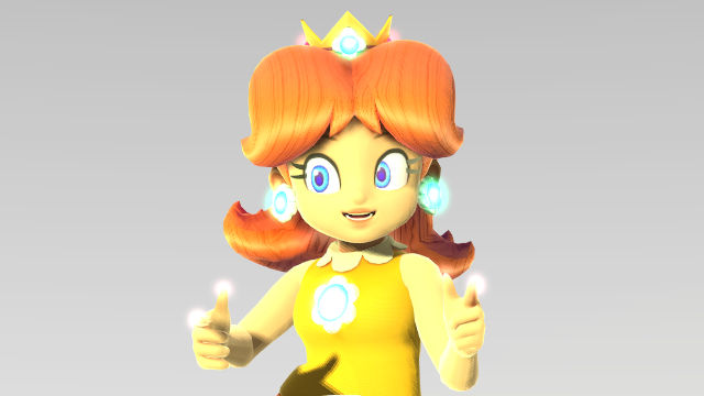 Princess Daisy ~{Mario:Ultra Smash} The DL by zeldadove on DeviantArt