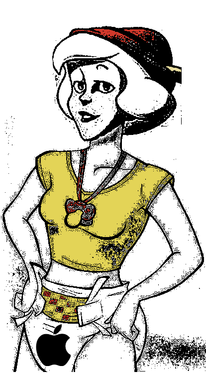 Snow White II diapered by betoram266 on DeviantArt