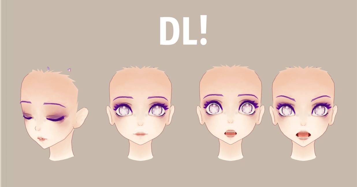 [MMD ]KUMA Face Edit DL! by MMDMikuMikuLen on DeviantArt