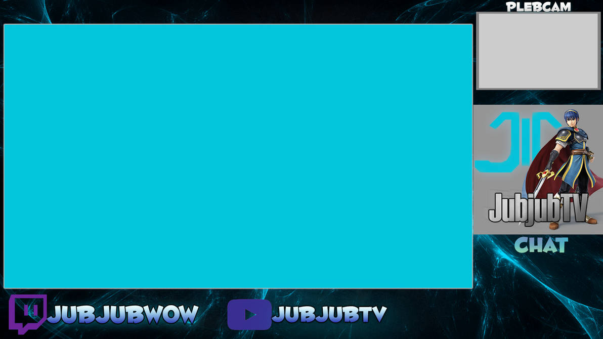 Stream Overlay sample by Jubjubwow on DeviantArt
