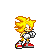 Super Sonic Idle by LeaoZX on DeviantArt