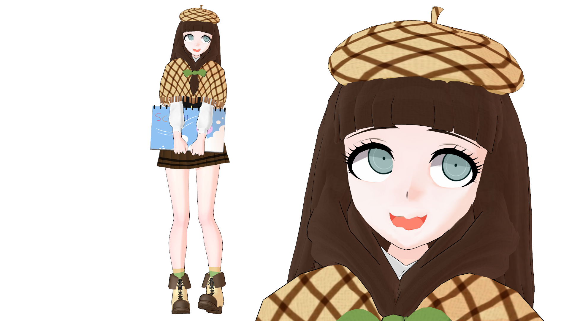 [MMD X SDRA2] Tda Iroha Nijiue [DL] by blueoaks on DeviantArt