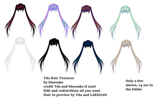 Textures - Hair on MMD-Mall - DeviantArt