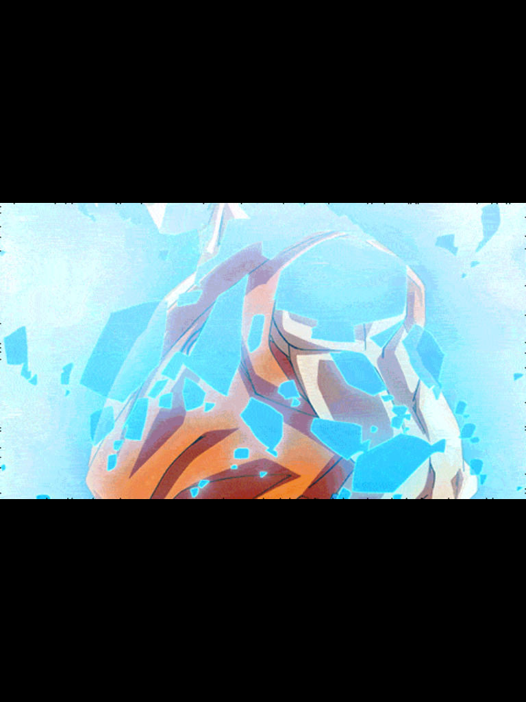 Goku Turns SSGSS First Time Gif by GifLord17 on DeviantArt