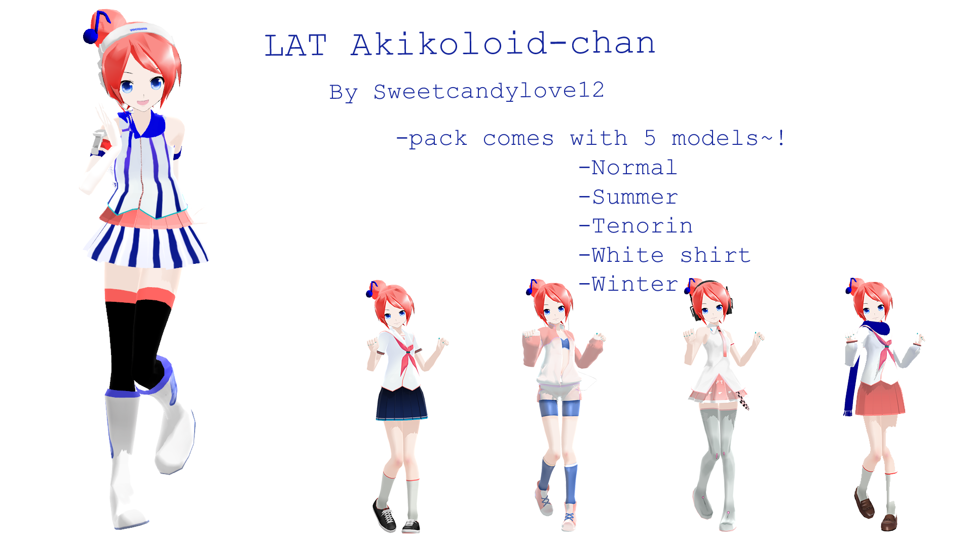 .: Lat Akikoloid - chan :. [ Download ] by CinnamonBunBunny on DeviantArt