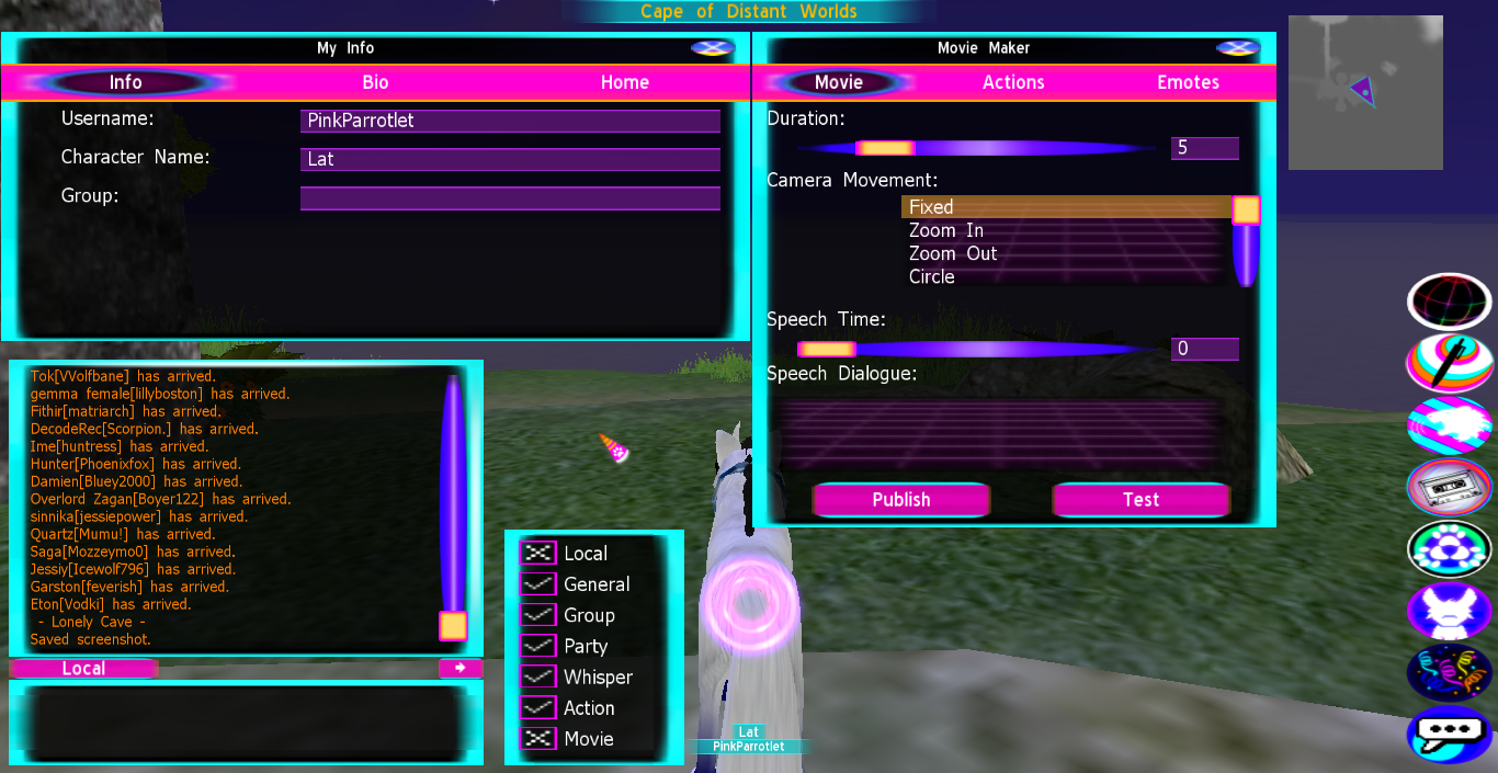 FeralHeart | 80s/Synthwave/Retro GUI by PickleParrotlet on DeviantArt