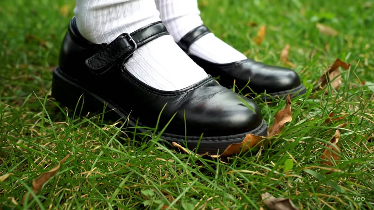 Veo 3- Mary Janes Stepping on Bugs by steppingonthingsai on DeviantArt