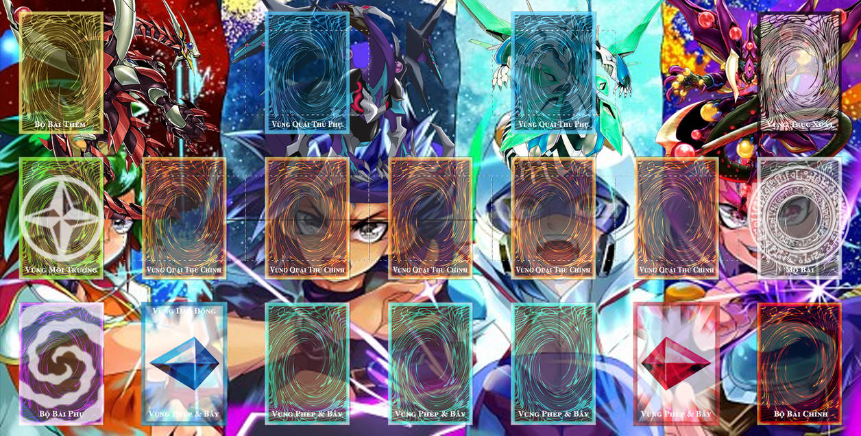 [Playmat] Odd-Eyes by korotime on DeviantArt
