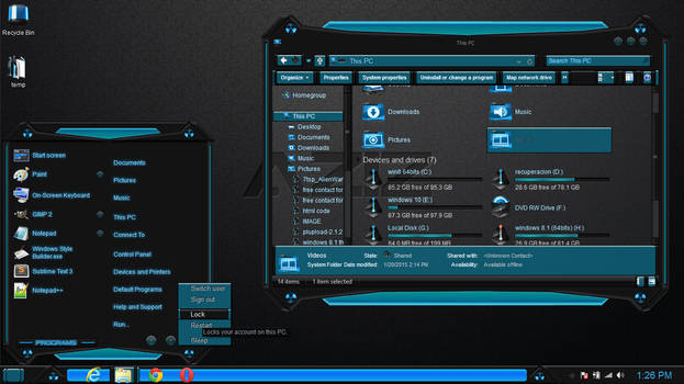 Explore the Best Windows8_1themes Art | DeviantArt
