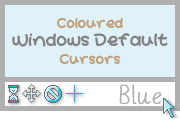 Windows Default Cursors - Blue by apple-town on DeviantArt