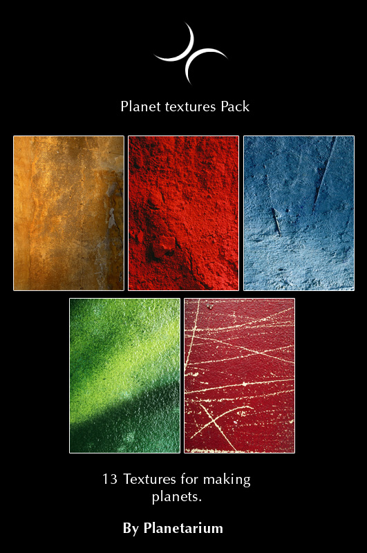 Planet Textures Pack by Planetarium on DeviantArt