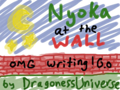 Nyoka at the Wall by DragonessUniverse on DeviantArt