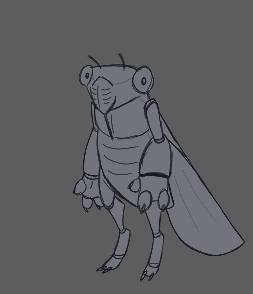 [P2U] Anthro Cicada Base by VllBECHECK on DeviantArt