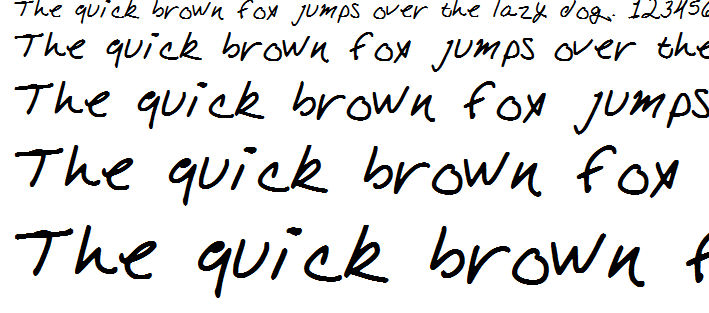 Personal Handwriting Font (TTF) by niktinebra on DeviantArt