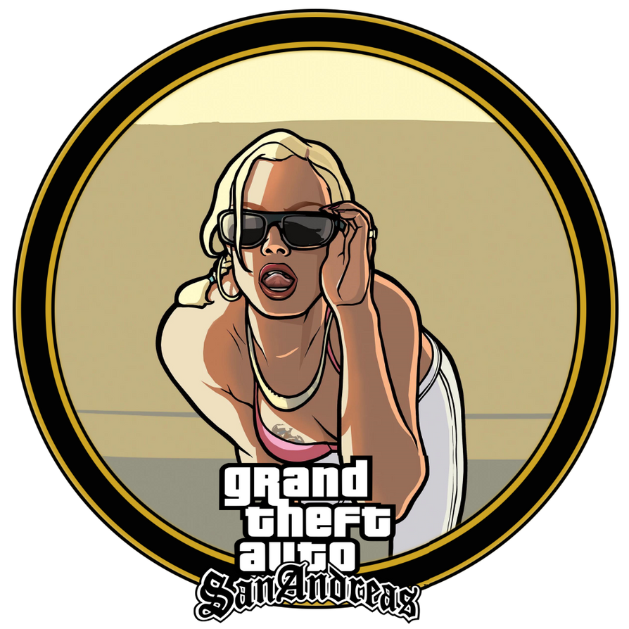 Grand Theft Auto San Andreas ICO by NC831 old logo by DarkNC831 on ...