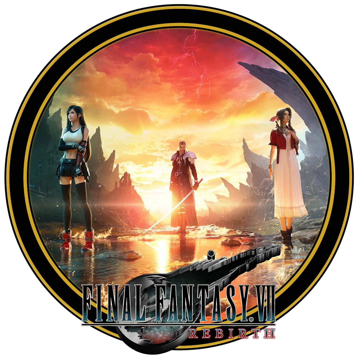 Final Fantasy VII Rebirth ICO by NC831 v.2 by DarkNC831 on DeviantArt