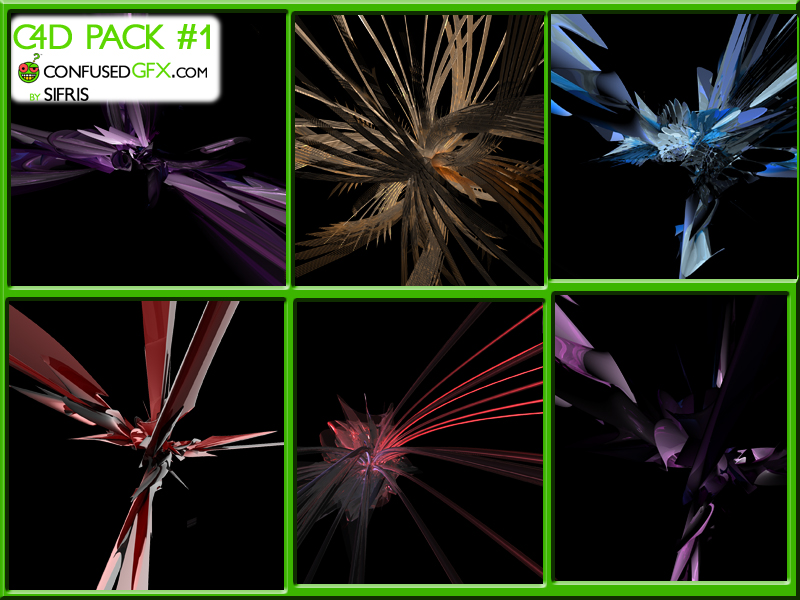 C4D_Pack_1 by ConfusedGFX on DeviantArt