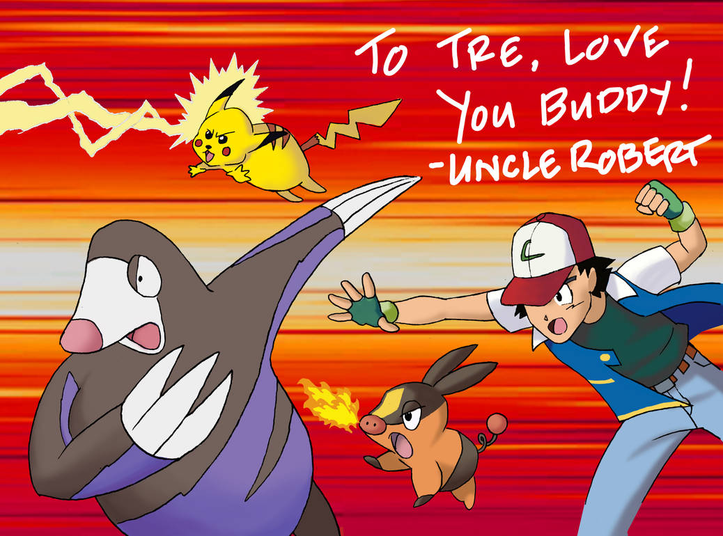 Pokemon for my nephew by RobertDanielRyan on DeviantArt