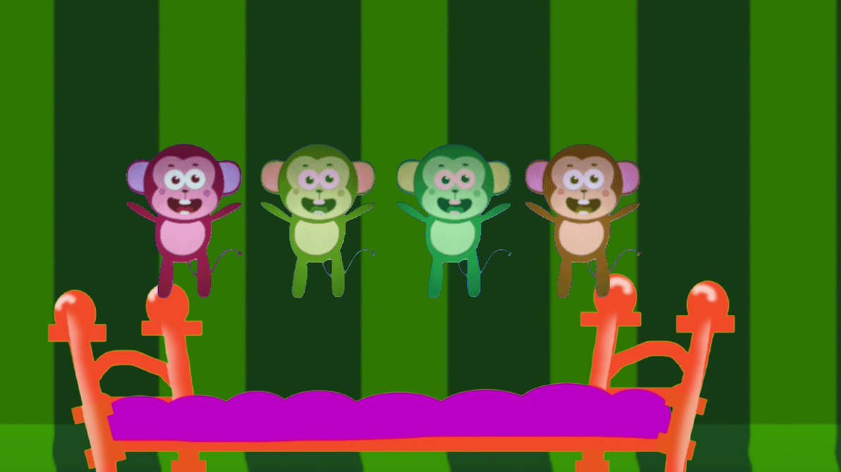 Five Little Monkeys - Children Nursery Rhymes by josh07142015 on DeviantArt
