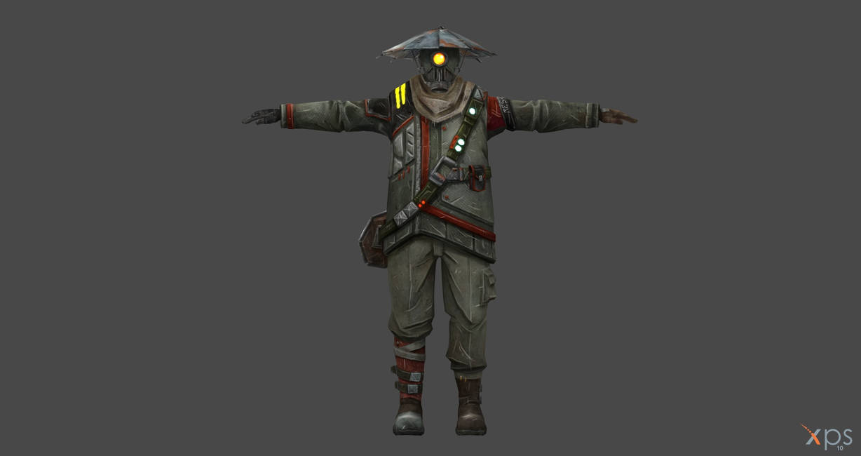 [XNA Model] TftB Stranger by EvgeniyNoname on DeviantArt