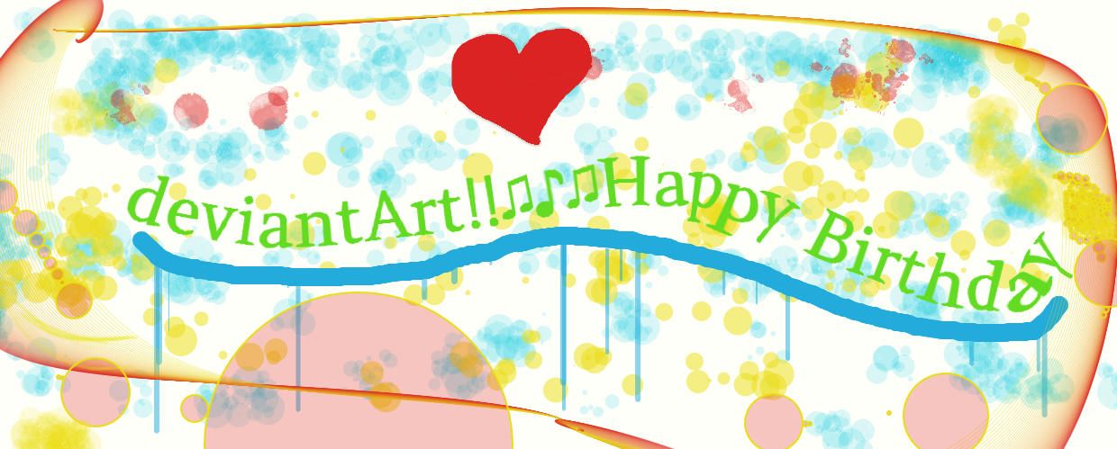Happy Birthday deviantArt by OhLizz on DeviantArt