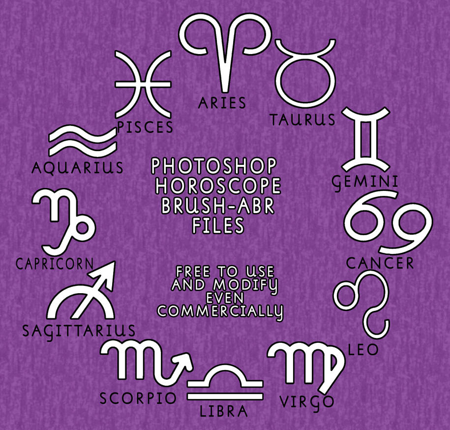 Free Use Horoscope PS Brushes by lovemystarfire on DeviantArt