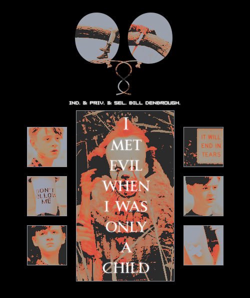 PROMO / BILL DENBROUGH + COLORING by unicornsnlions on DeviantArt