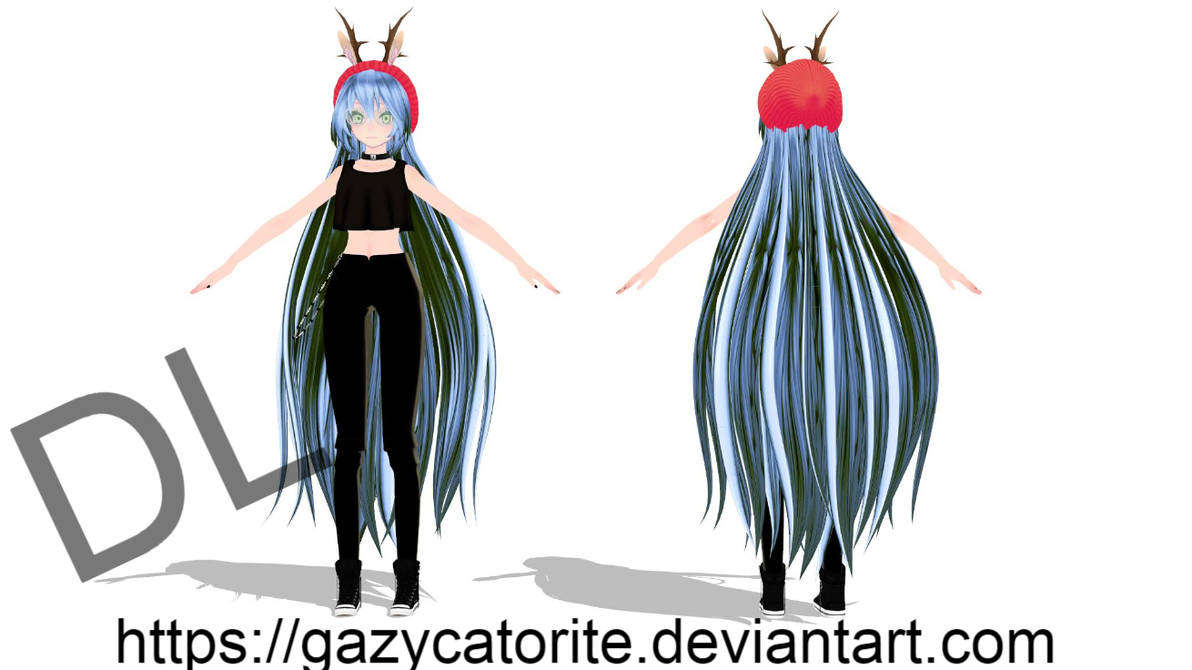 [MMD]Ann DL by GazyCatorite on DeviantArt
