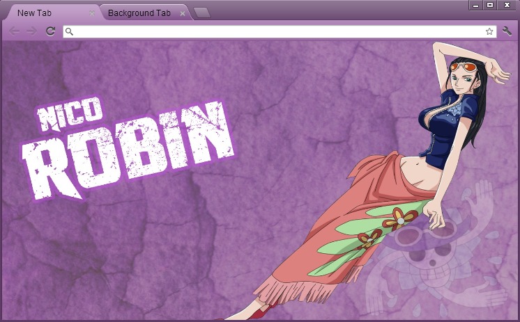 One Piece Google Chrome Theme: Nico Robin by yohohotralala on DeviantArt