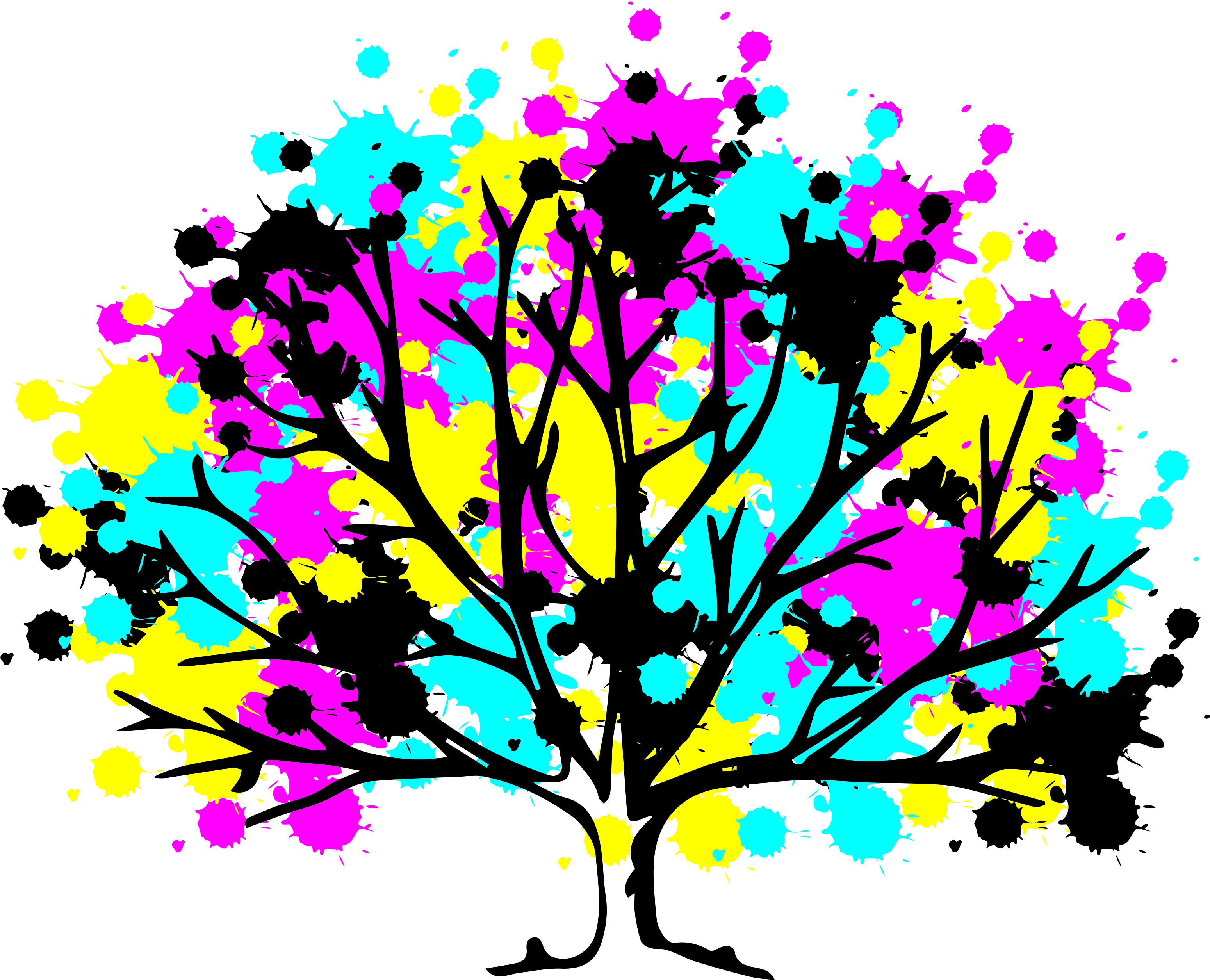 CMYK Design Tree by MusicMedicine on DeviantArt