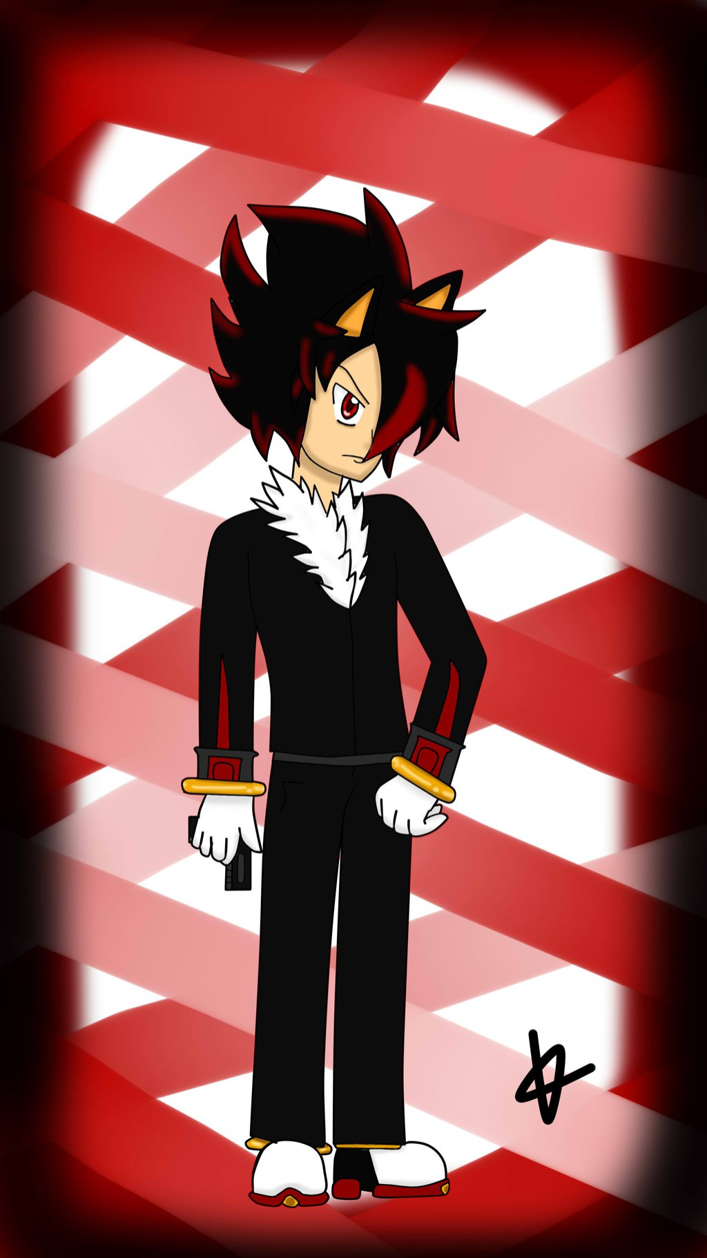 Shadow Gijinka by rainbowfree on DeviantArt